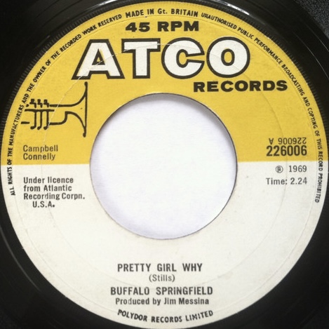 Buffalo Springfield - Pretty Girl Why - Reviews - Album of The Year