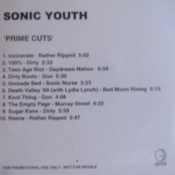 Sonic Youth - Prime Cuts - Reviews - Album of The Year