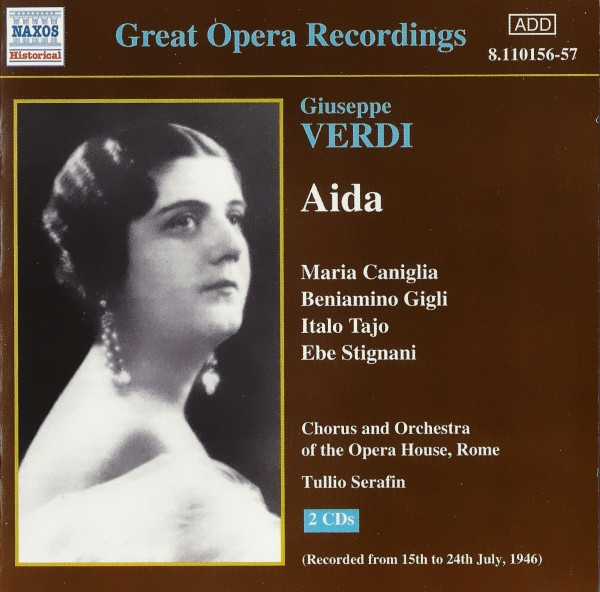 Maria Caniglia, Beniamino Gigli, Italo Tajo, Ebe Stignani, Coro Del ...