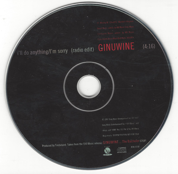 Ginuwine - I'll Do Anything / I'm Sorry (Single) - Reviews - Album of ...