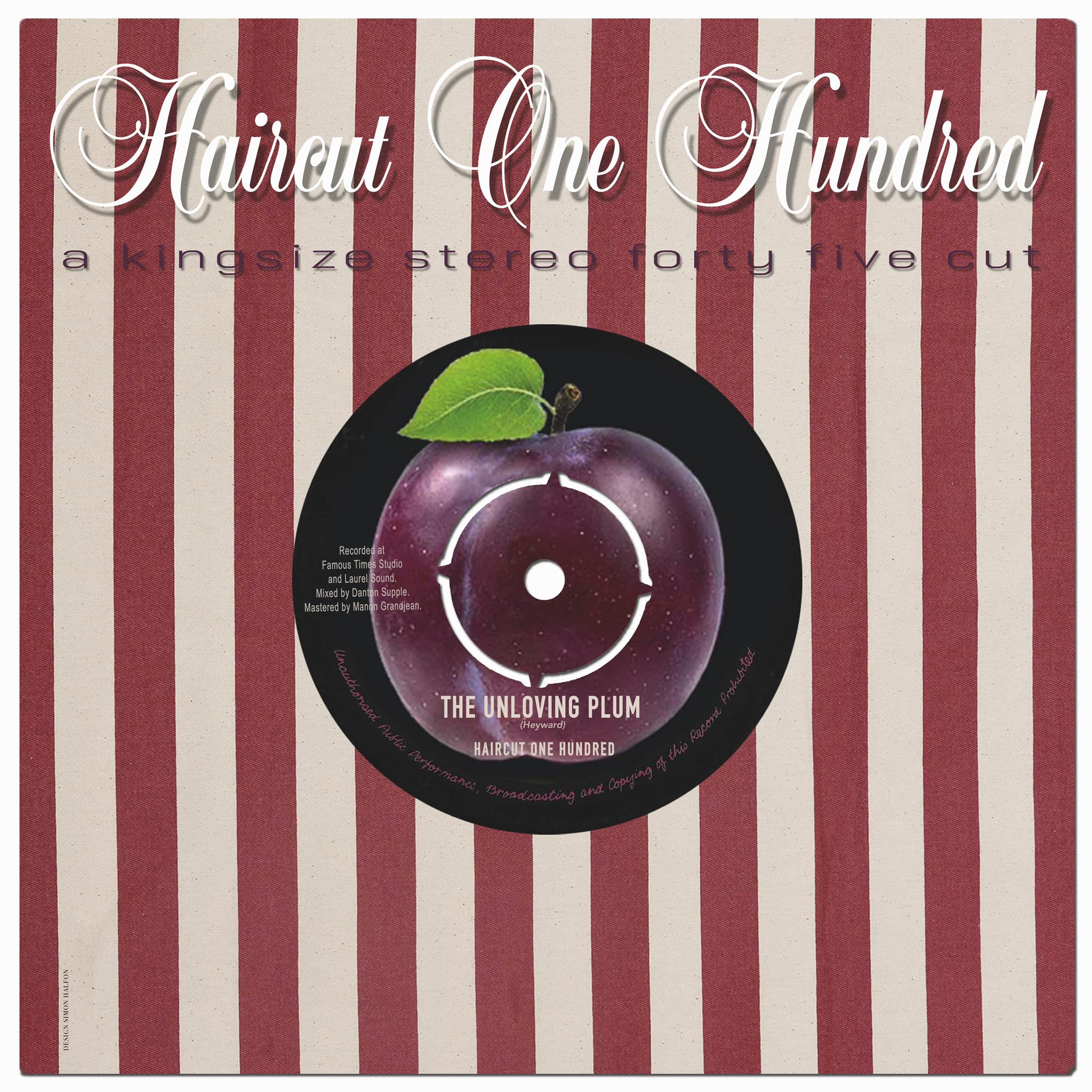 Haircut One Hundred - The Unloving Plum (Single) - Reviews - Album of ...