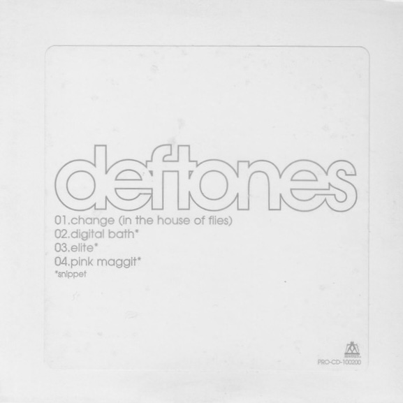 Deftones - Change (In the House of Flies) Sampler (Miscellaneous ...