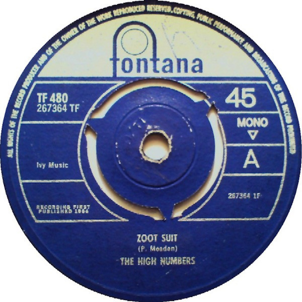 The High Numbers - Zoot Suit - Reviews - Album of The Year