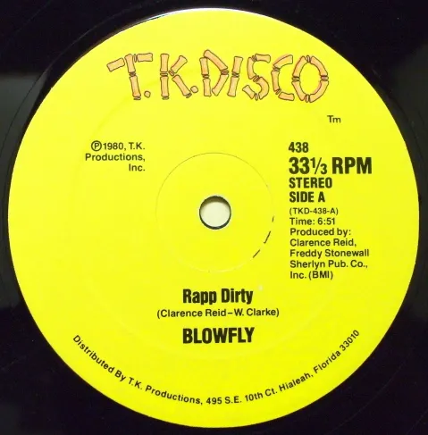 Blowfly - Rapp Dirty / Blowfly's Rapp - Reviews - Album of The Year