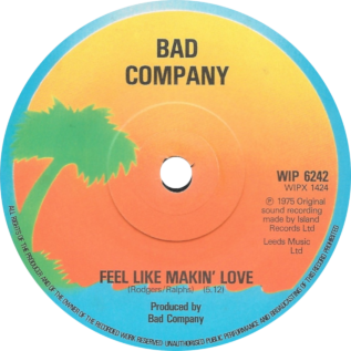 Bad Company - Feel Like Makin' Love (Single) - Reviews - Album of The Year
