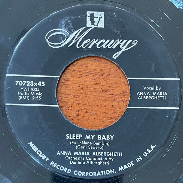 Anna Maria Alberghetti - Sleep My Baby - Reviews - Album of The Year