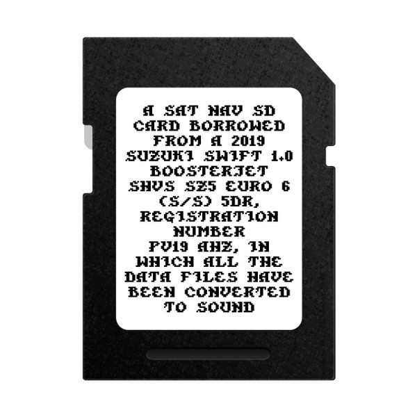 ILIVEINASQUARE - A Sat Nav SD Card Borrowed from a 2019 Suzuki Swift 1. ...