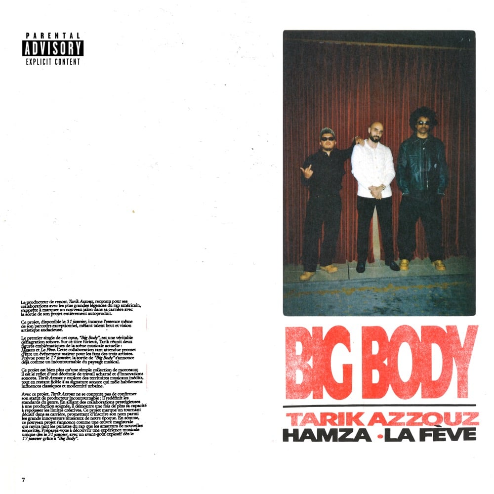 Tarik Azzouz - BIG BODY - Reviews - Album of The Year