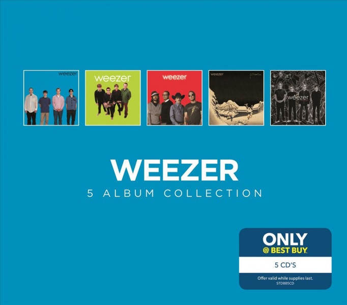 Weezer - 5 Album Collection (Box Set) - Reviews - Album of The Year