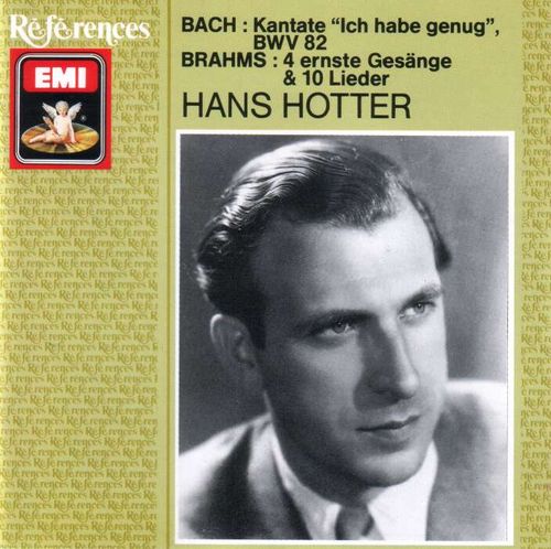 Philharmonia Orchestra, Anthony Bernard & Hans Hotter - Bach: Kantate ...