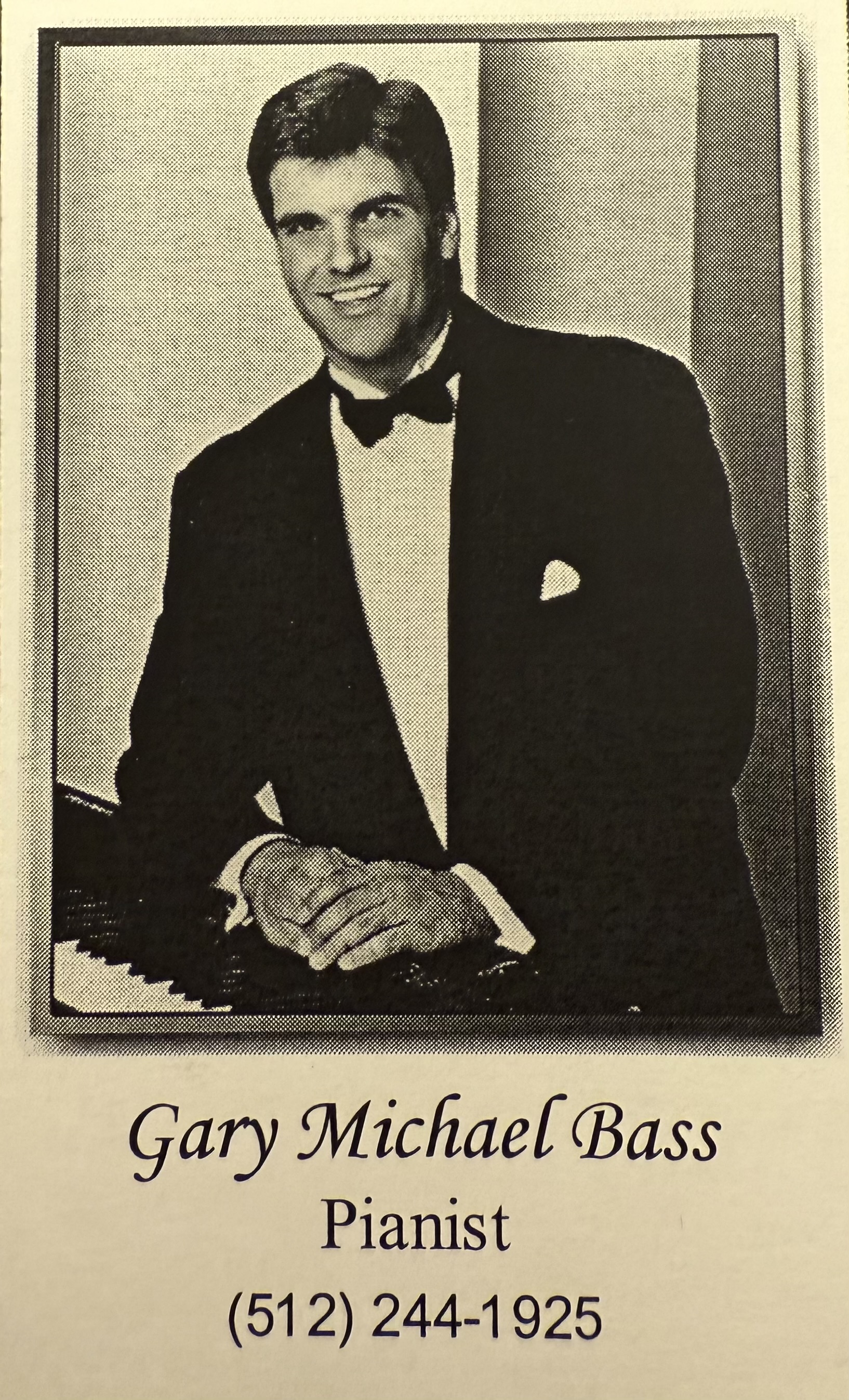 Gary Michael Bass - Pianist (Demo) - Reviews - Album of The Year