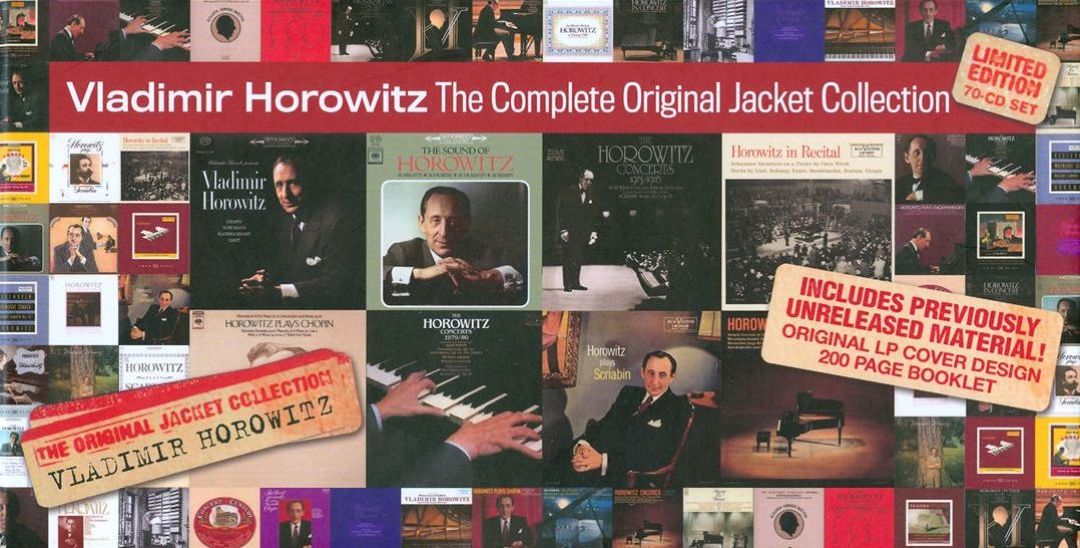 Vladimir Horowitz - The Complete Original Jacket Collection (Box Set ...