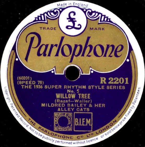 Mildred Bailey - Willow Tree (Single) - Reviews - Album of The Year