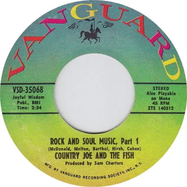 Country Joe & The Fish - Rock And Soul Music, Part 1 - Reviews - Album ...