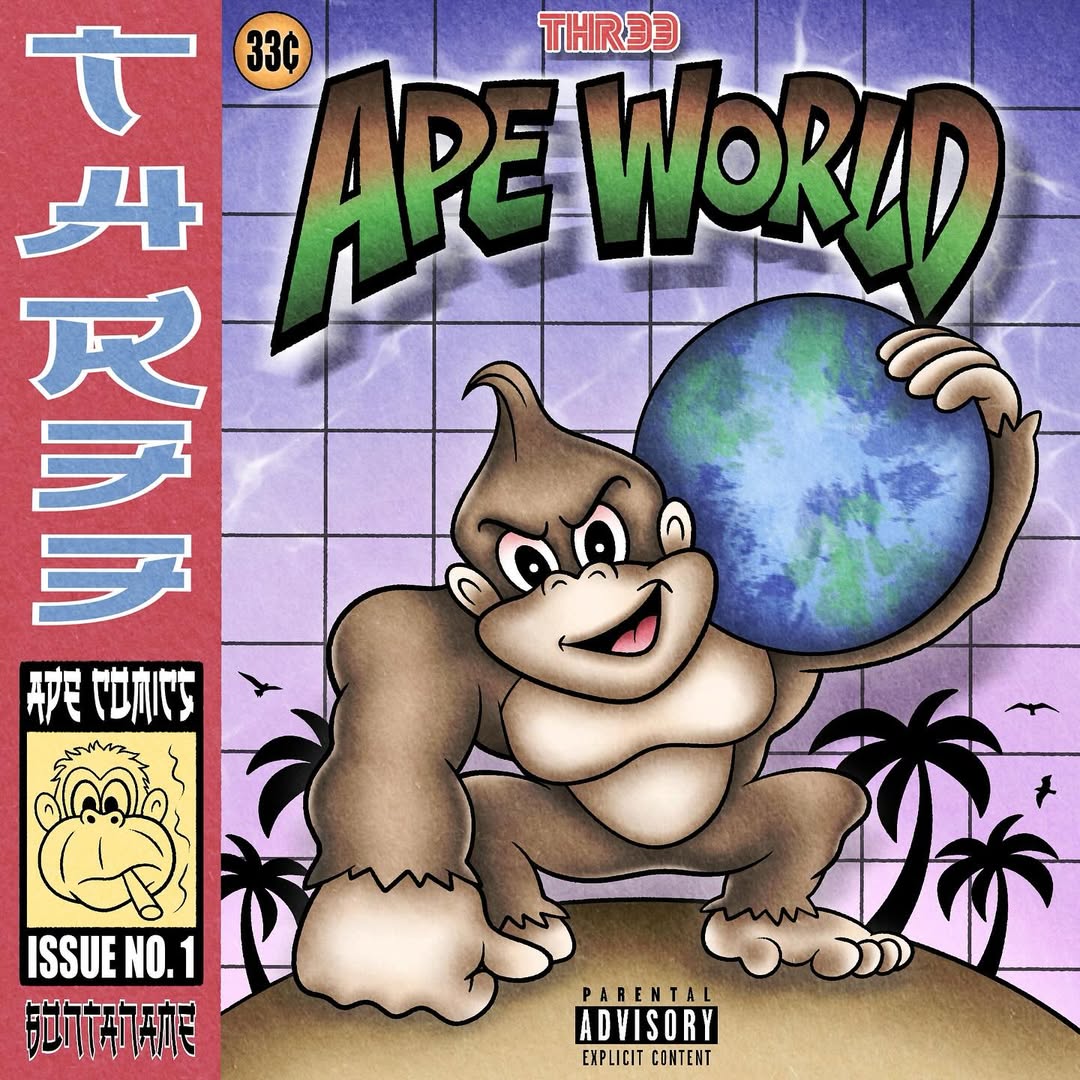 thr33 - Ape World (EP) - Reviews - Album of The Year