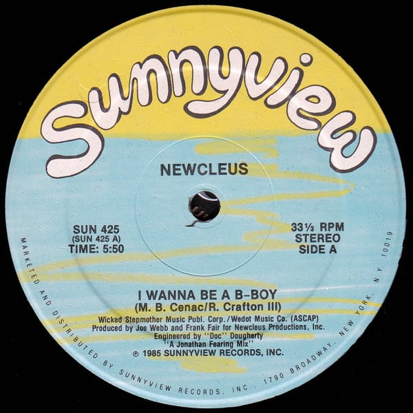 Newcleus - I Wanna Be A B-Boy - Reviews - Album of The Year