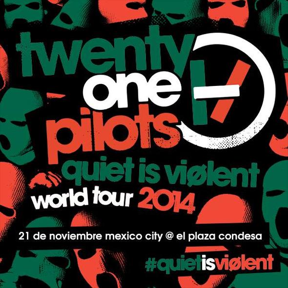 twenty one pilots - Quiet Is Violent Mexico City 2014 (Unofficial ...