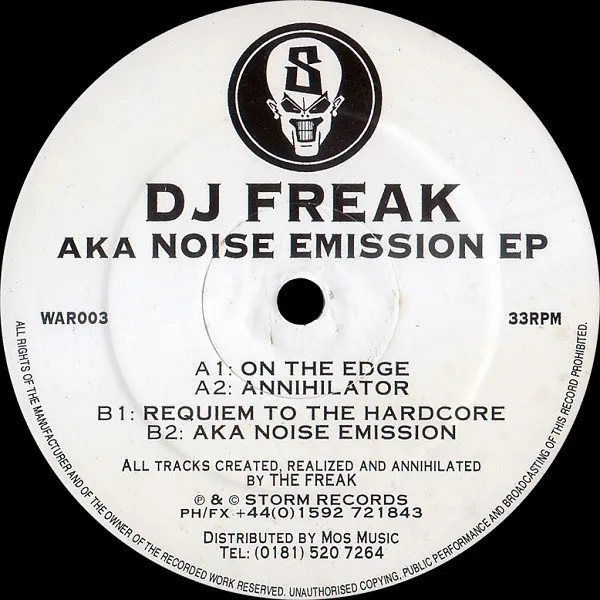 DJ Freak - AKA Noise Emission EP (EP) - Reviews - Album of The Year