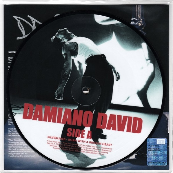 Damiano David - Damiano David (7" Vinyl) (Single) - Reviews - Album of ...
