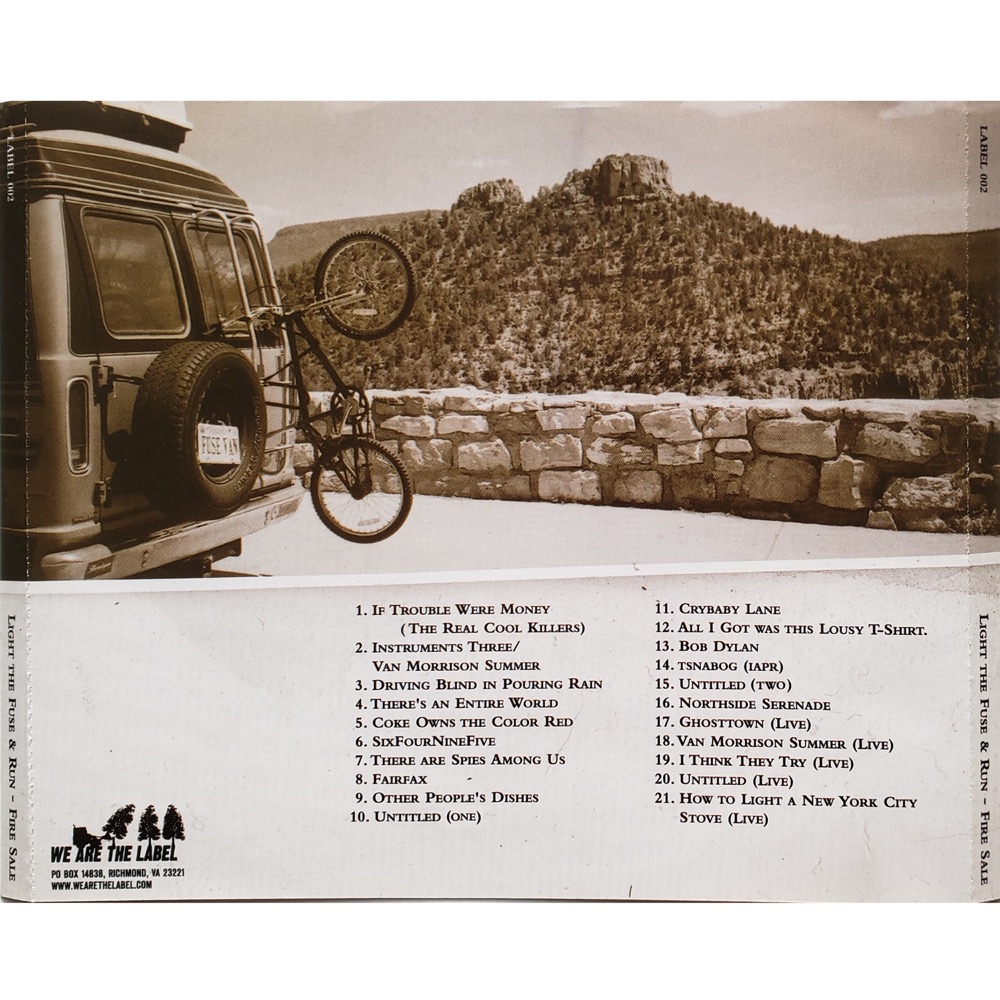 Light The Fuse And Run - Fire Sale (Compilation) - Reviews - Album of ...