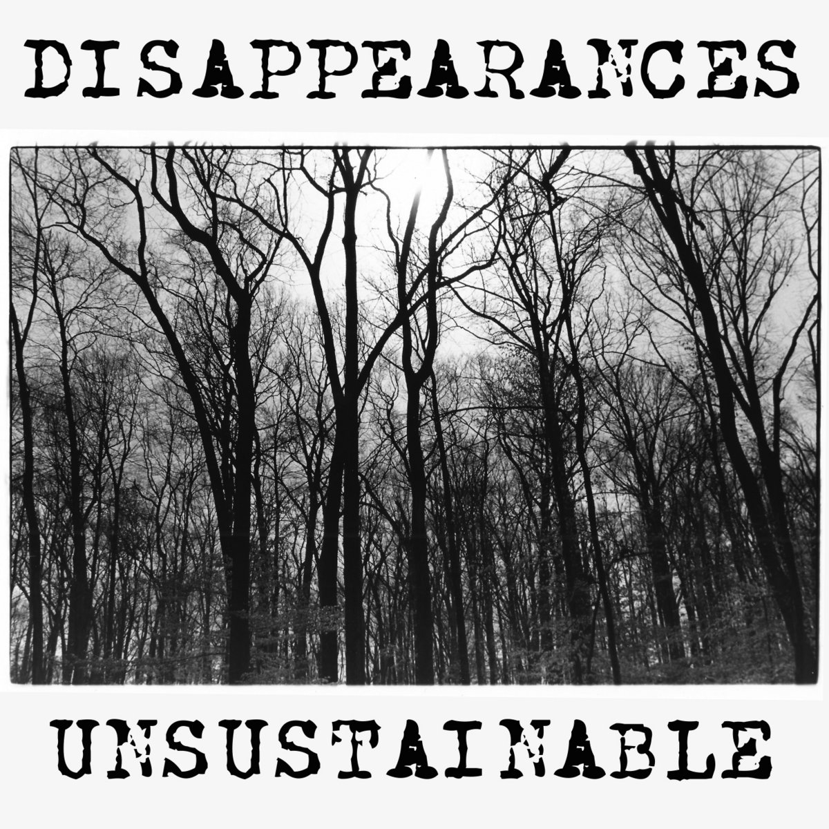 Disappearances - Unsustainable (EP) - Reviews - Album of The Year