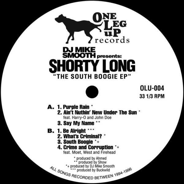 Shorty Long - The South Boogie EP - Reviews - Album of The Year