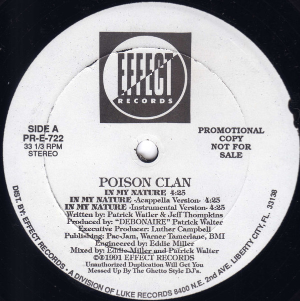 Poison Clan - In My Nature (Single) - Reviews - Album of The Year