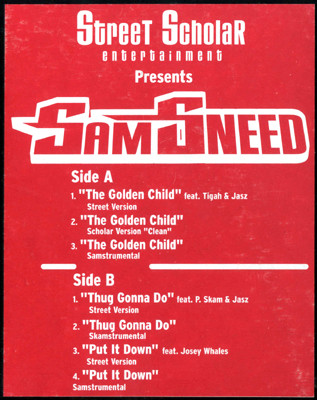 Sam Sneed - The Golden Child / Thug Gonna Do / Put It Down - Reviews ...