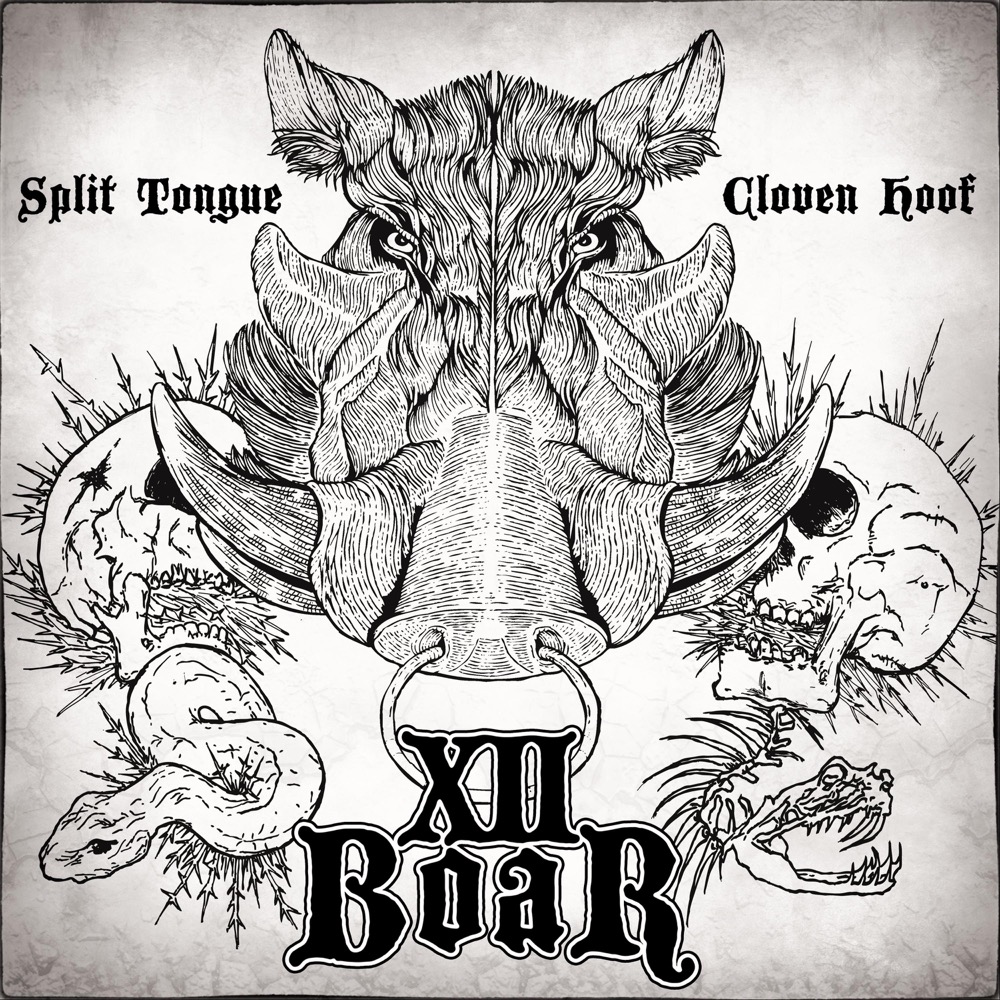 Twelve Boar - Split Tongue, Cloven Hoof (EP) - Reviews - Album of The Year