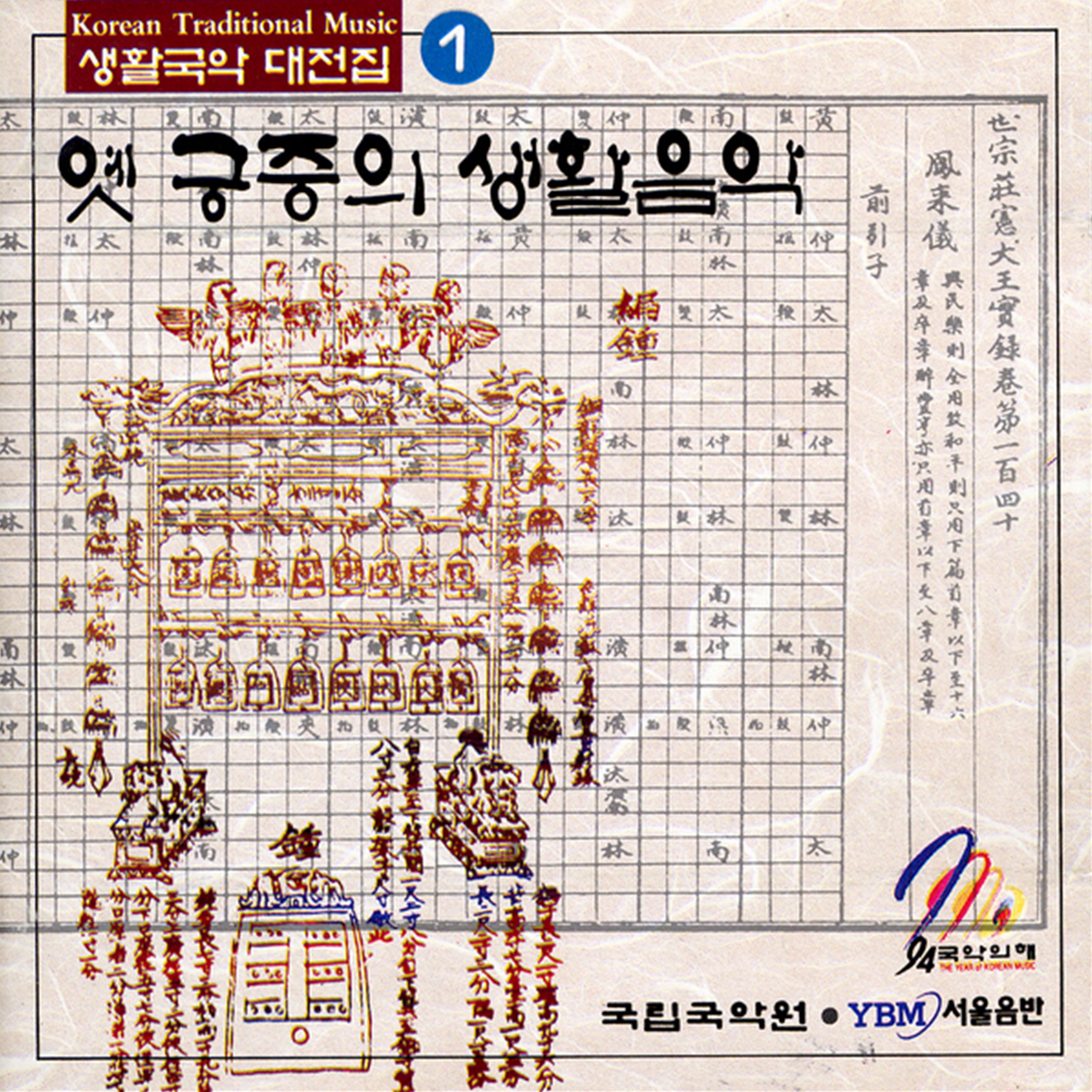 국립국악원 연주단 [National Gugak Center Orchestra] - 옛 궁중의 생활음악 (The Living ...