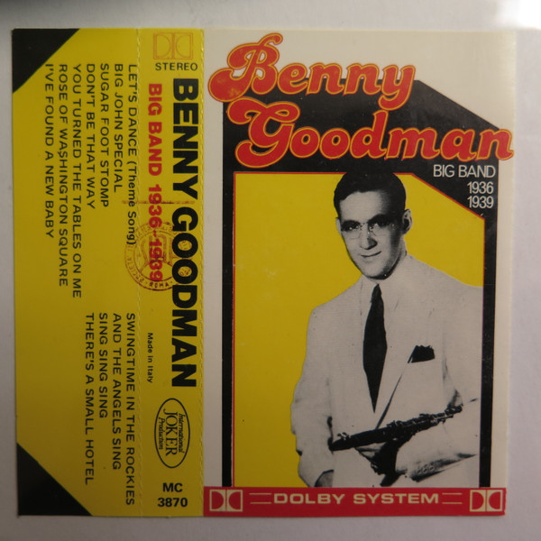 Benny Goodman - Benny Goodman Big Band 1936-1938 (Compilation ...