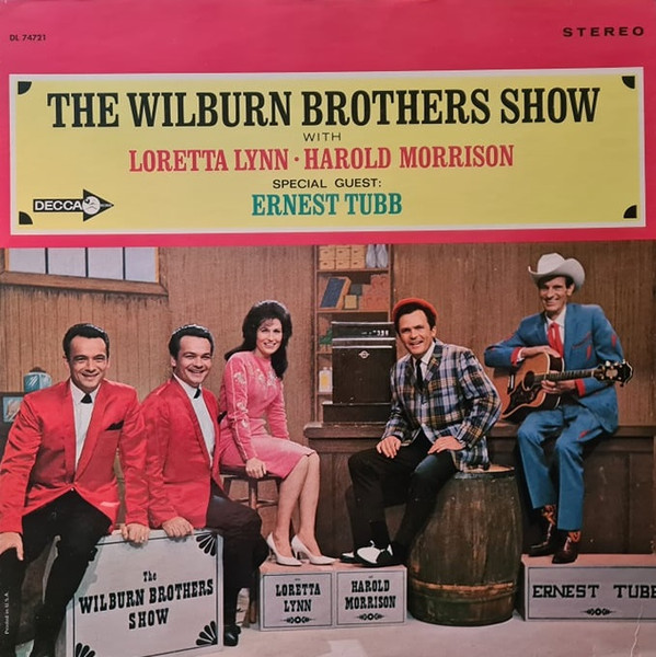 The Wilburn Brothers, Loretta Lynn & Harold Morrison - The Wilburn ...