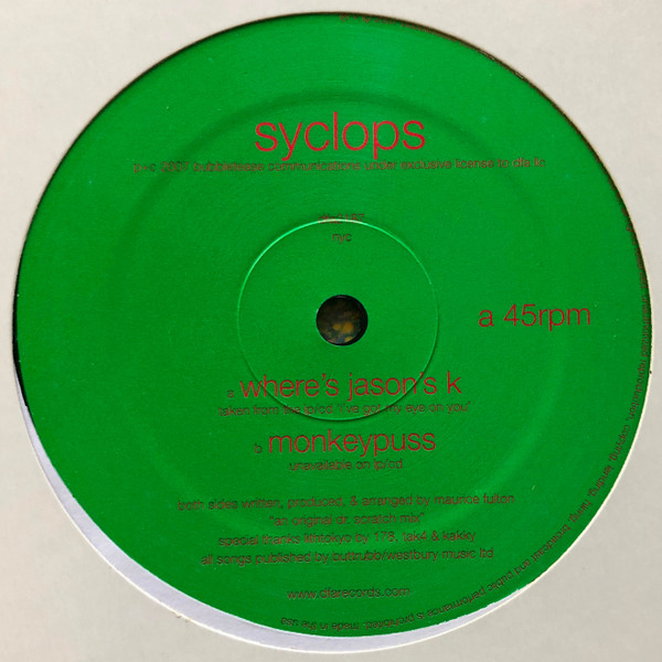 Syclops - Where's Jason's K? (Single) - Reviews - Album of The Year