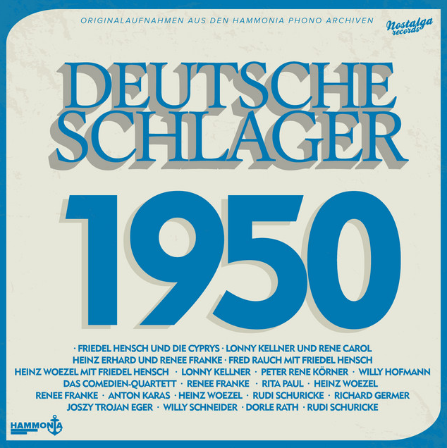 Verschiedene Interpreten - Deutsche Schlager 1950 - Die Originale ...