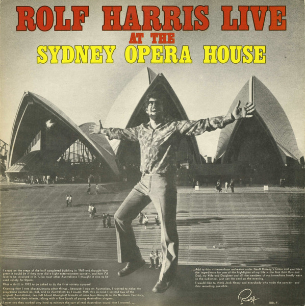 Rolf Harris - Live At The Sydney Opera House - User Reviews - Album of ...