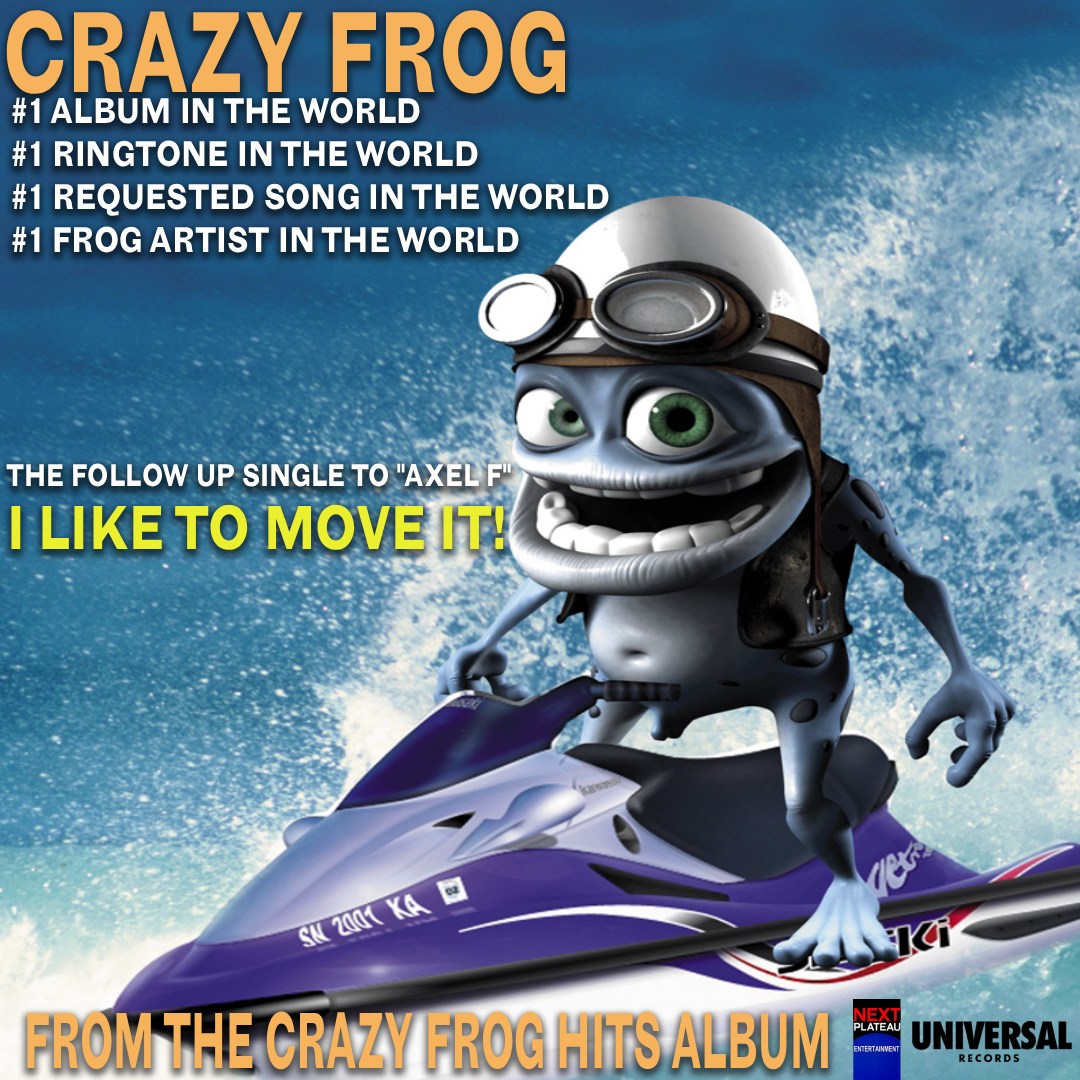 Crazy Frog - I Like To Move It (Promo CD) (Single) - Reviews - Album of ...
