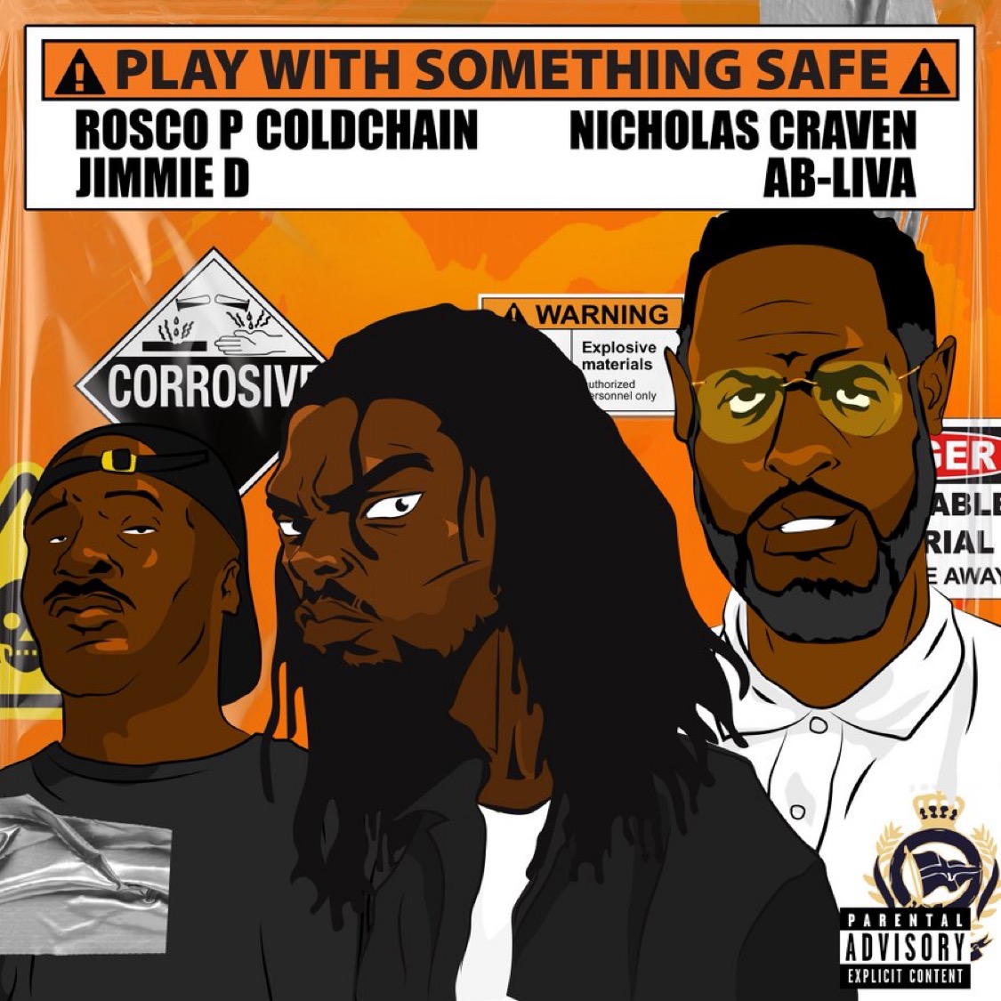 Rosco P. Coldchain & Nicholas Craven - PLAY WITH SOMETHING SAFE (Single ...
