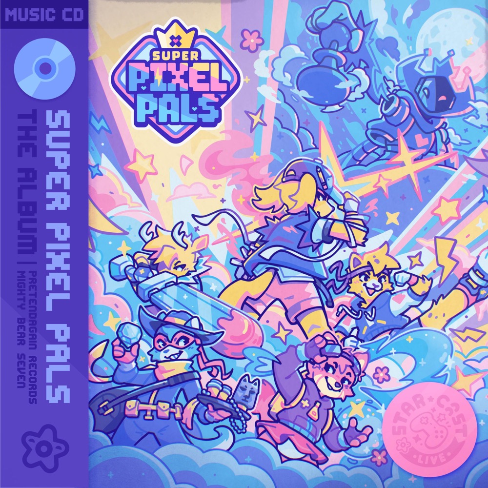 PretendAgain & Mighty Bear Seven - Super Pixel Pals (The Album ...