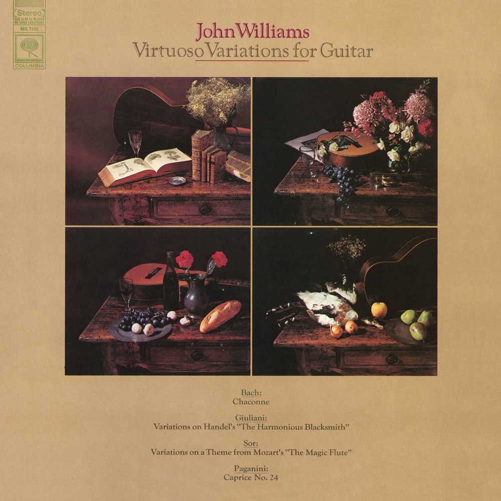 John Williams - Virtuoso Variations for Guitar - Reviews - Album of The ...