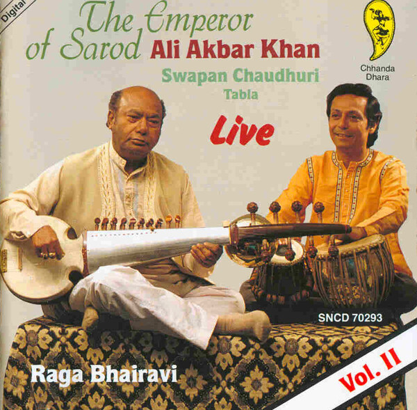 Ali Akbar Khan - The Emperor of Sarod Live Vol. 2 (Live) - Reviews ...