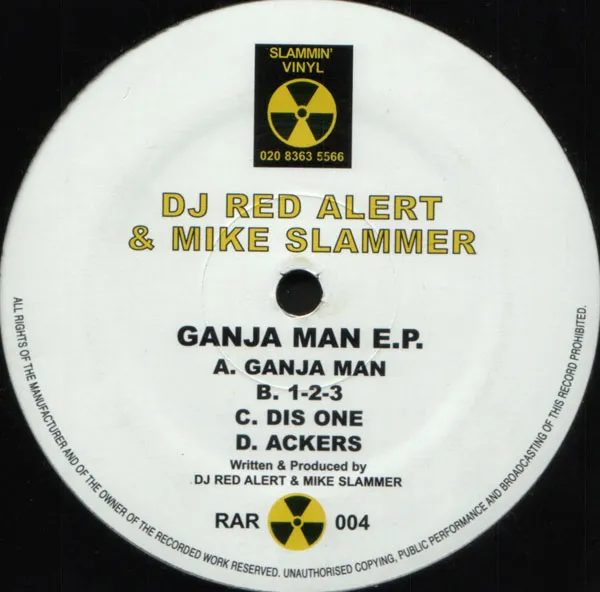 DJ Red Alert & Mike Slammer - Ganja Man (EP) - Reviews - Album of The Year