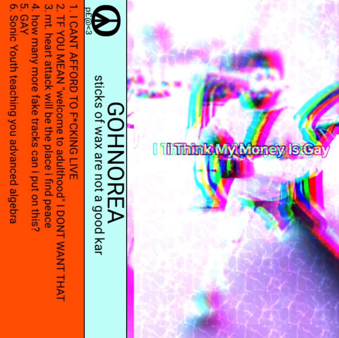 Gohnorea - Sticks of wax are not a good kar (Single) - Reviews - Album ...