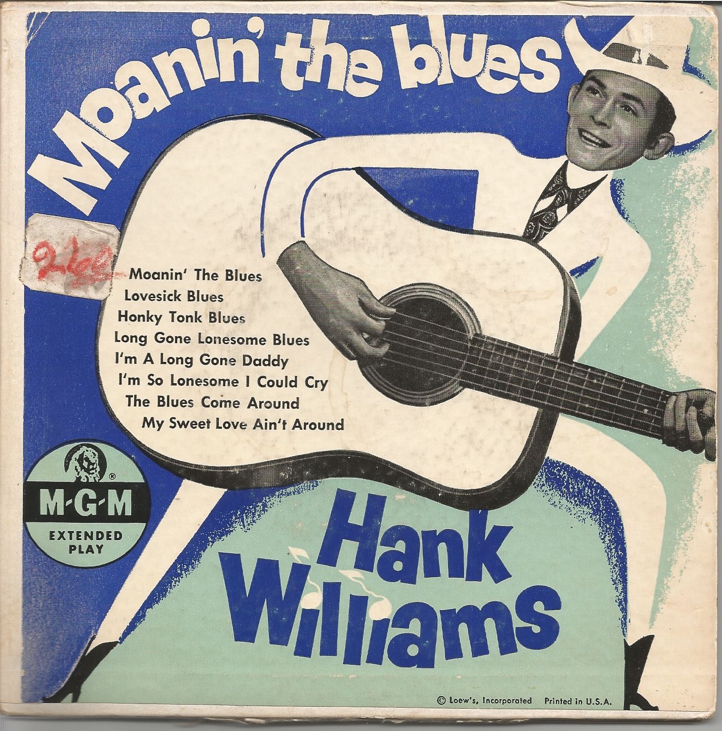 Hank Williams With His Drifting Cowboys - Moanin' the Blues - Reviews ...