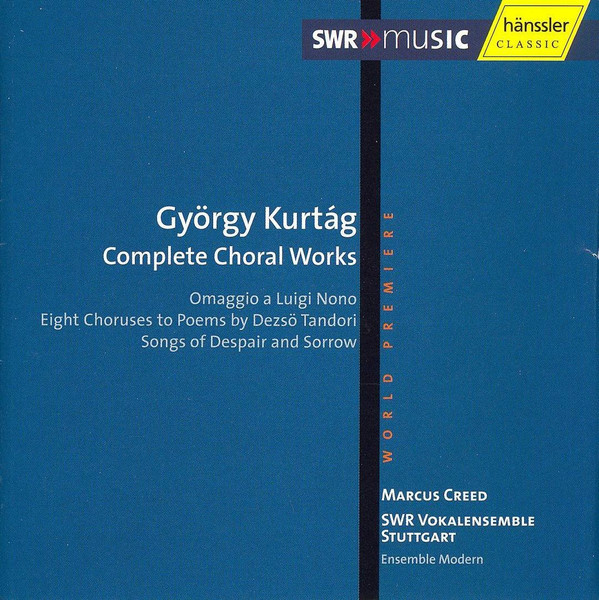SWR Vokalensemble Stuttgart, Ensemble Modern & Marcus Creed - György ...