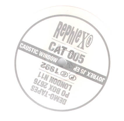 Caustic Window - Joyrex J5 EP review by WINDOWLICKER - Album of The Year