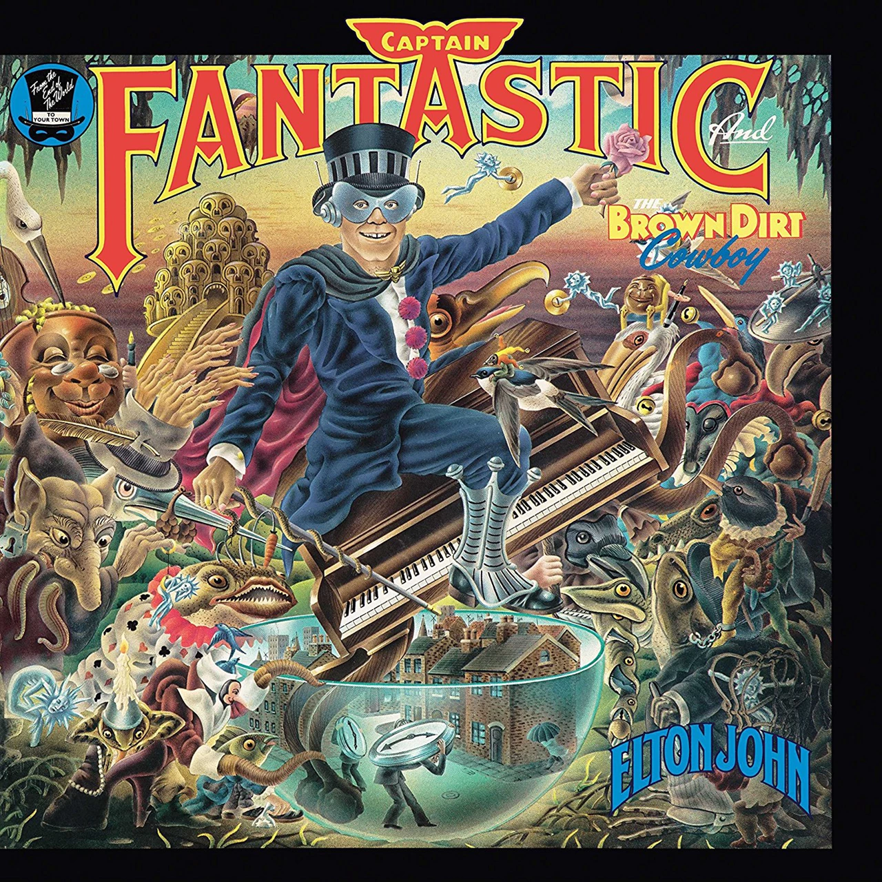 Elton John - Captain Fantastic and the Brown Dirt Cowboy review by ...