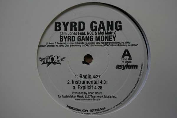Jim Jones - Byrd Gang Money - Reviews - Album of The Year