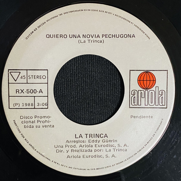 La Trinca - Quiero Una Novia Pechugona - Reviews - Album of The Year