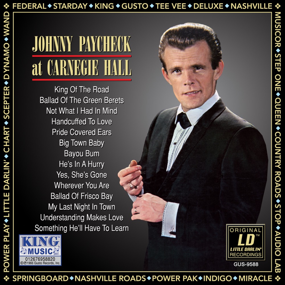 Johnny Paycheck - At Carnegie Hall - Reviews - Album of The Year