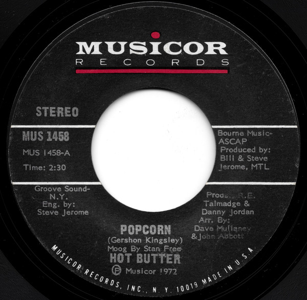 Hot Butter - Popcorn (Single) - Reviews - Album of The Year